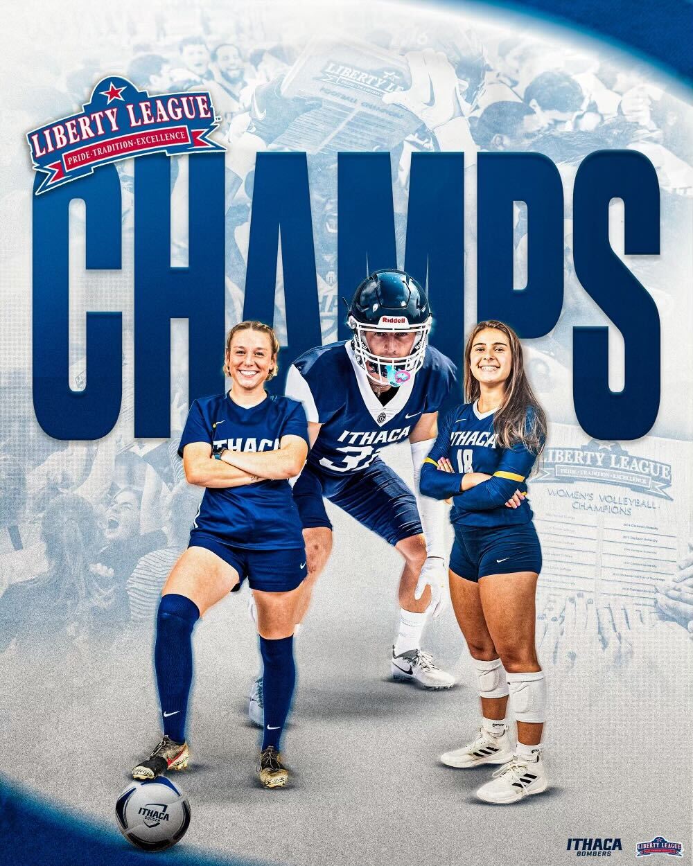 Once, Twice, Three Times a Champion | Ithaca College