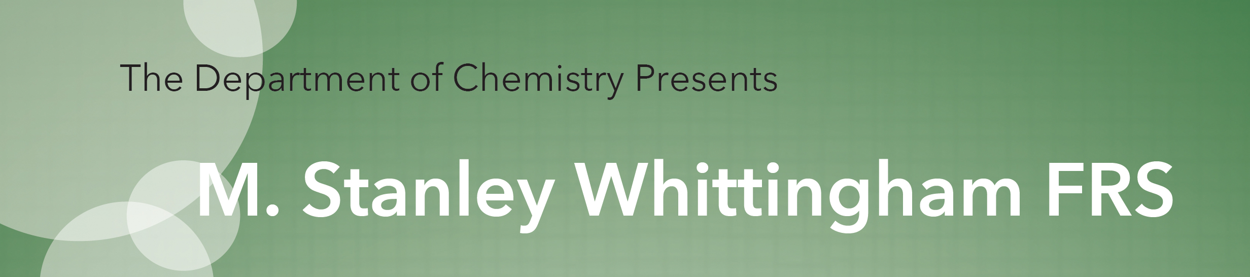 Visit by Nobel Laureate Stanley Whittingham | Ithaca College