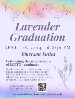 Lavender Graduation | Ithaca College