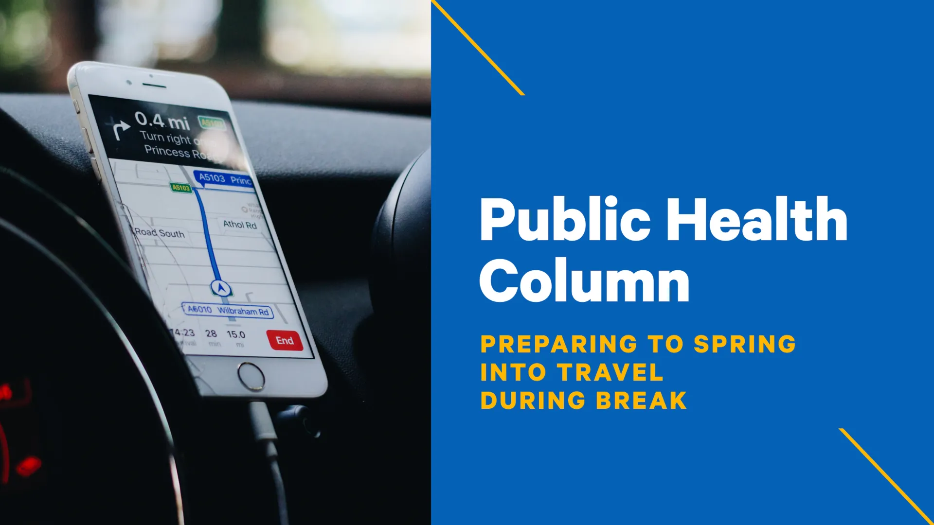 Public Health Column: Preparing to Spring into Travel During Break ...