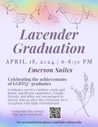 Lavender Graduation | Ithaca College