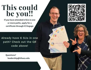 Apply Today for SLI Certificates! | Ithaca College