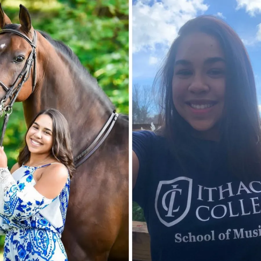 Hitting the High Notes and Taking the Reins | Ithaca College