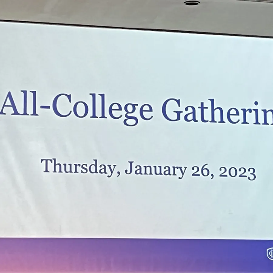 All-College Gathering Highlights Student Success and Retention Efforts ...